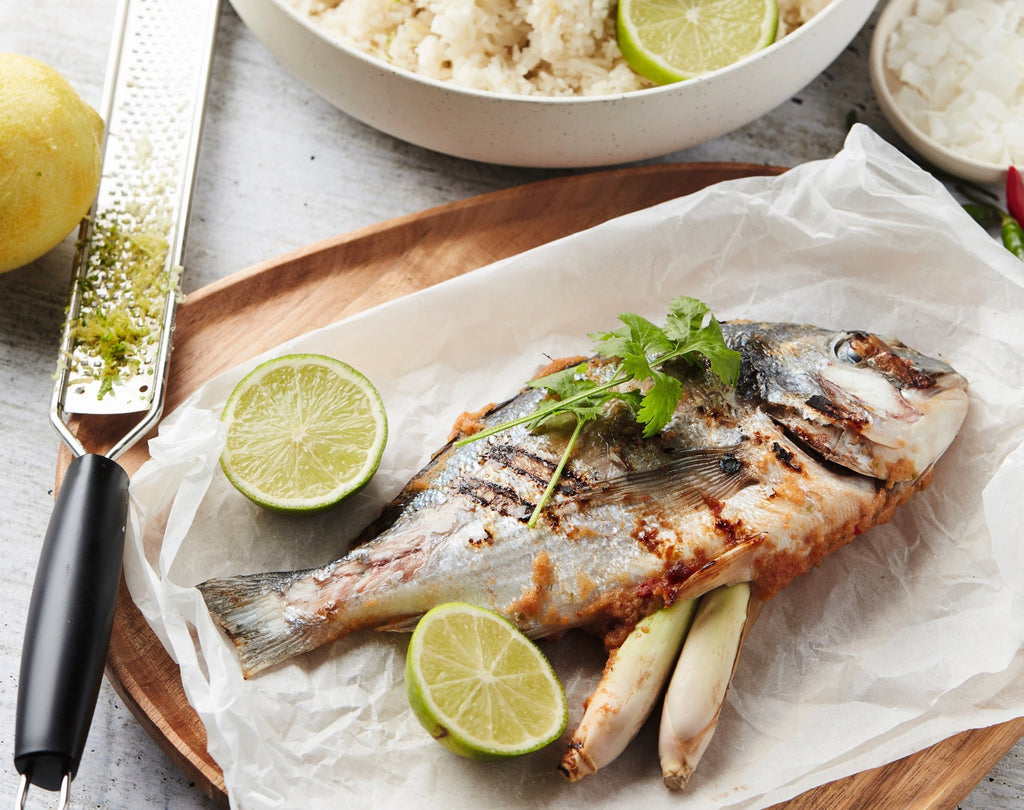 Dorade royale sur le BBQ – Barbecook