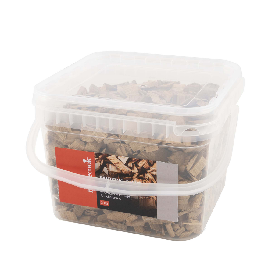 Seau avec copeaux de fumage chêne – Barbecook